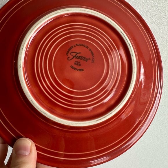 Fiestaware | Kitchen | Fiestaware Salad Plate Paprika Retired Colour ...
